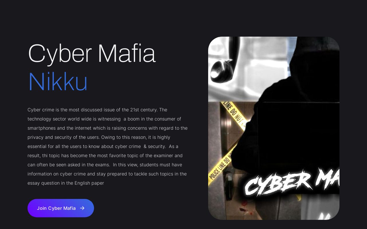 Cyber Mafia